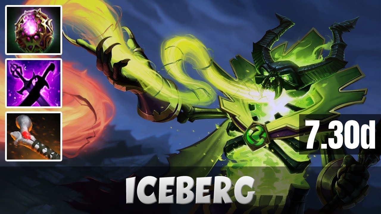 Iceberg | Pugna | Dota 2 Pro Gameplay - Patche 7.30d - YouTube