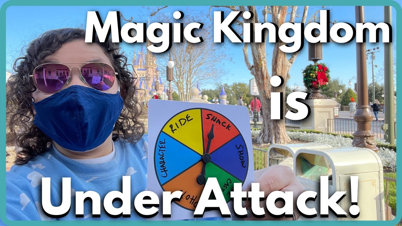 Magic Kingdom is Under Attack! (The Wheel of Hijinx) - YouTube