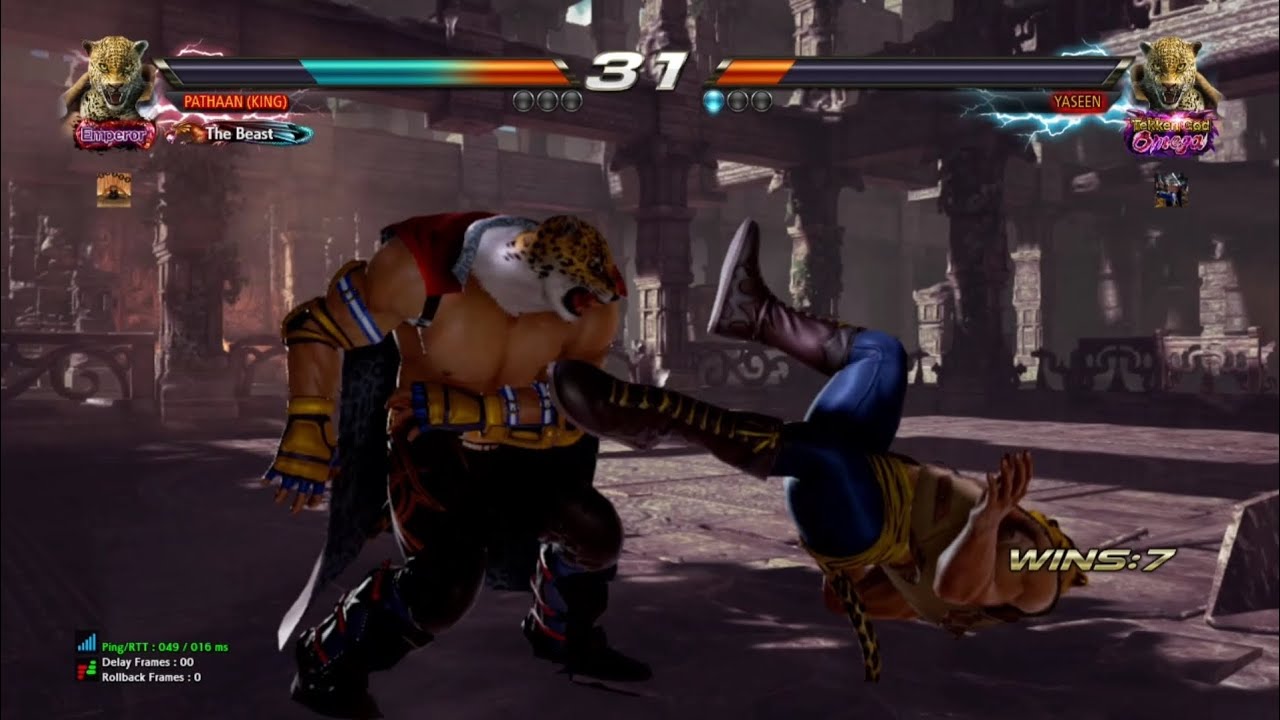 Only few King players can do this Shining Wizard in real match - Tekken ...