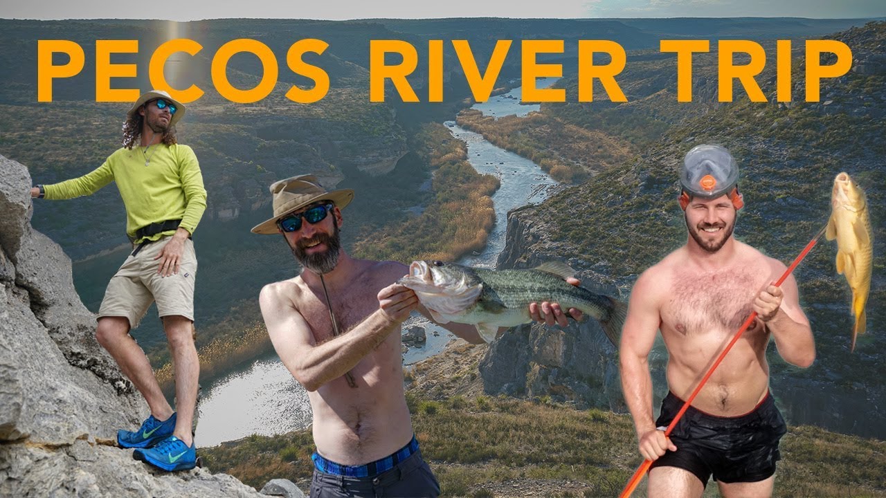 Lower Pecos River Canoe Trip - Comstock, Texas - YouTube