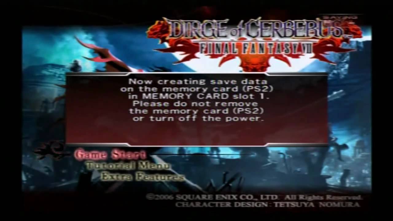 Dirge of Cerberus: Final Fantasy VII Walkthrough 1 - YouTube