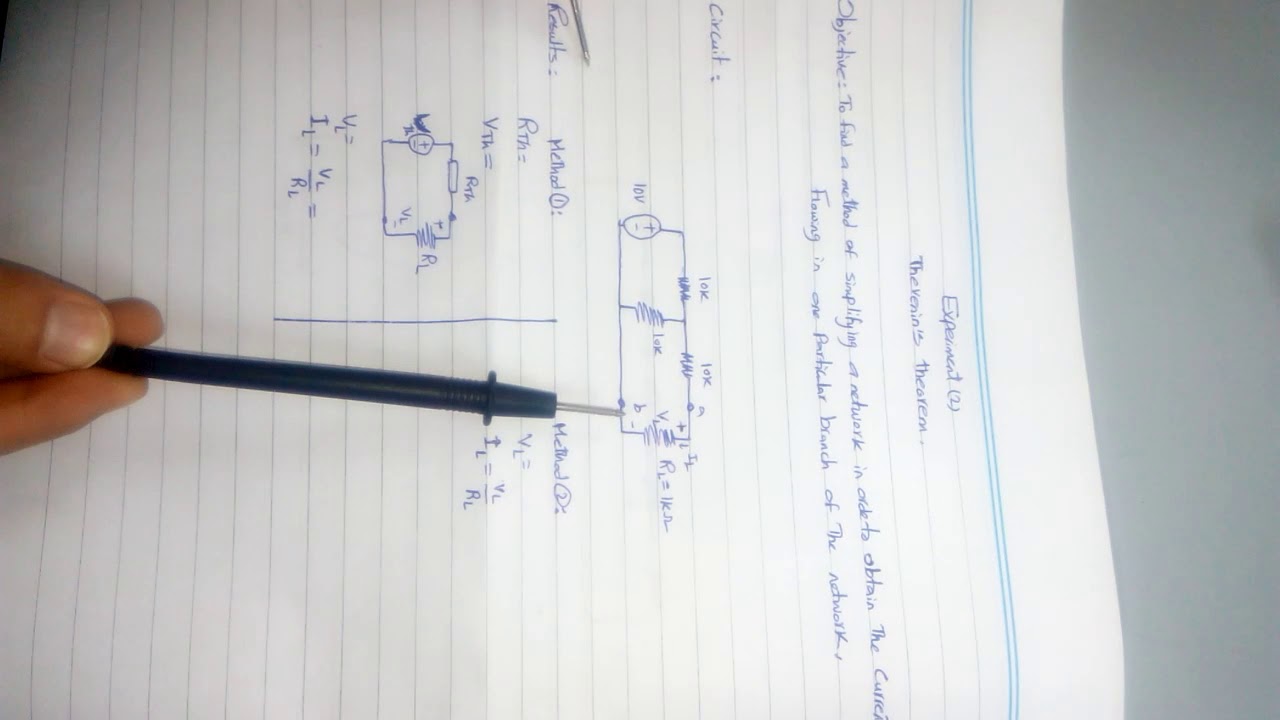Electric circuit Lab_2 - YouTube
