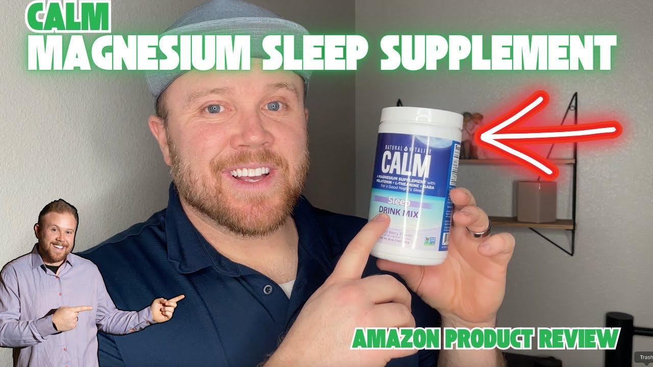Relax Recharge Natural Vitality Calm Sleep Aid with Melatonin Magnesium ...