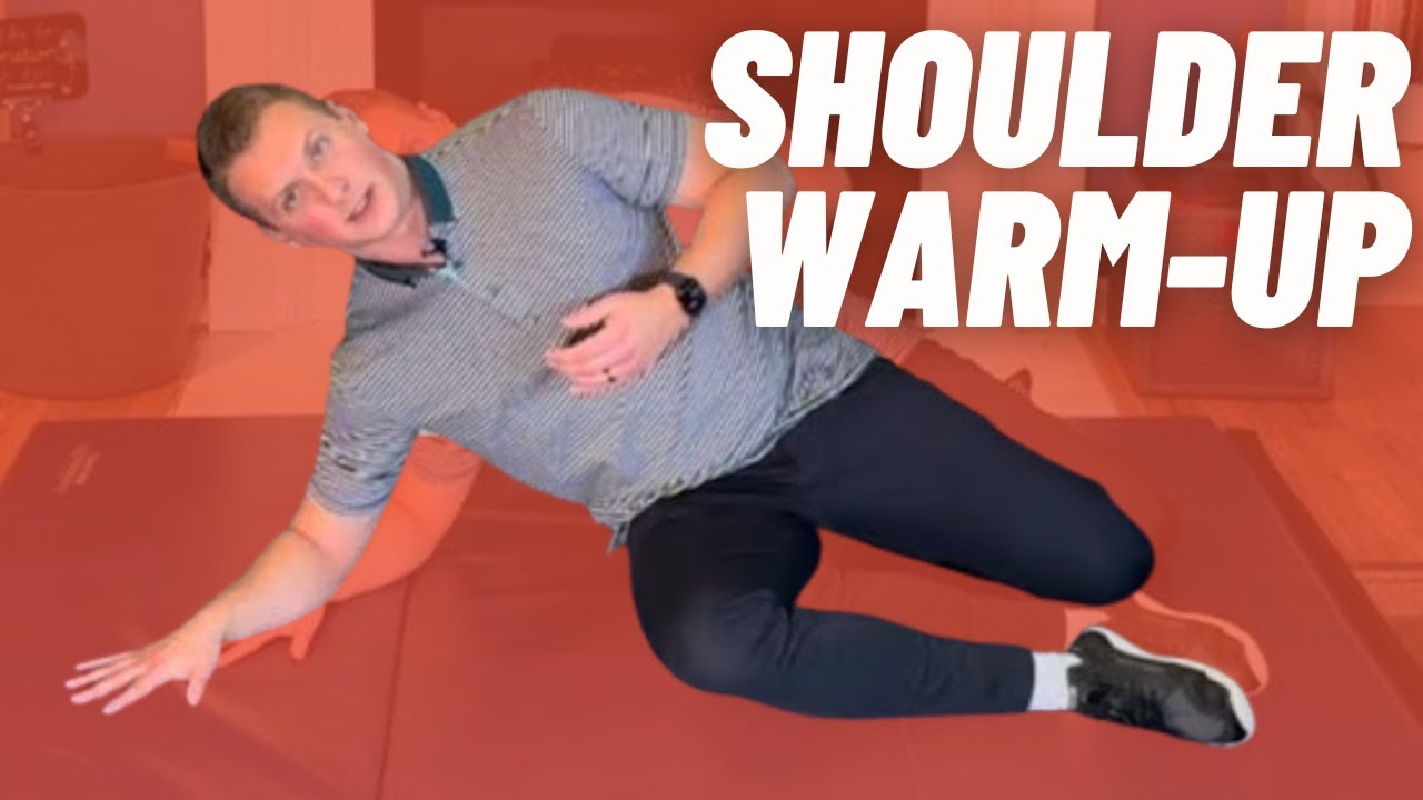 Functional Dynamic Shoulder Warm-up (DNS Low Oblique Sit position ...