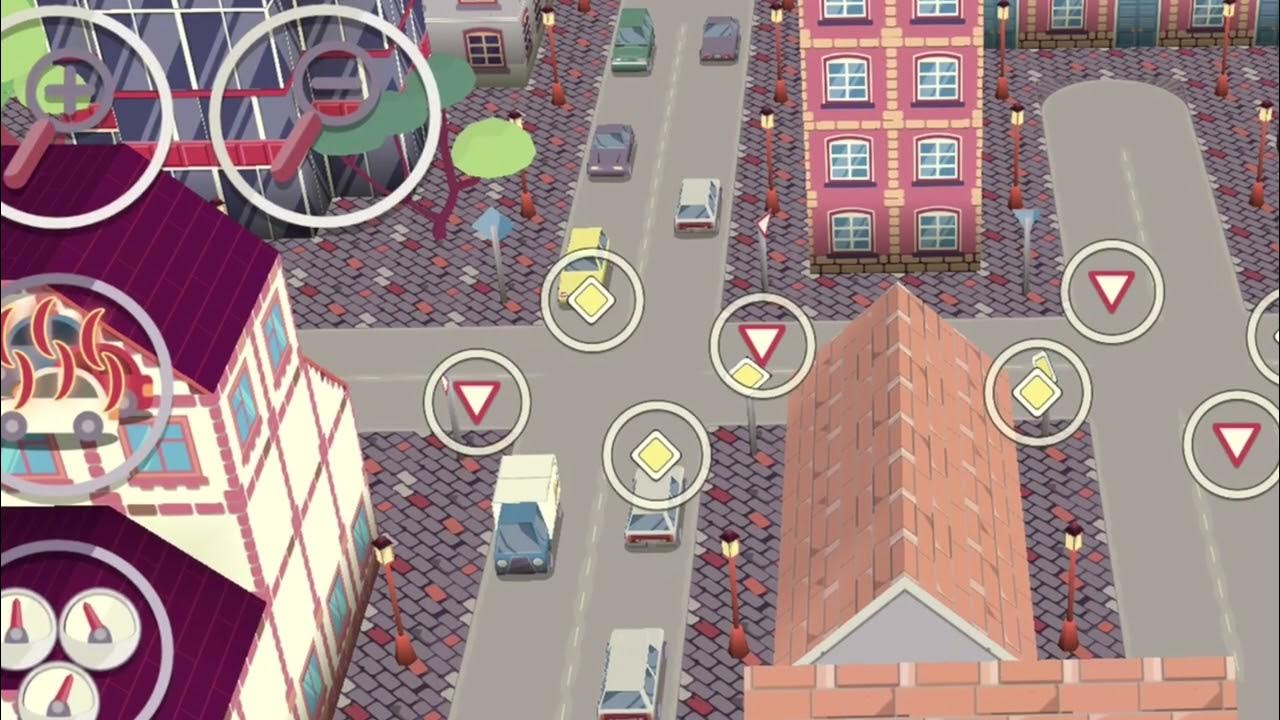 Traffic Brains 2 tips and tricks pt2: the traffic lights and road priority signs - YouTube