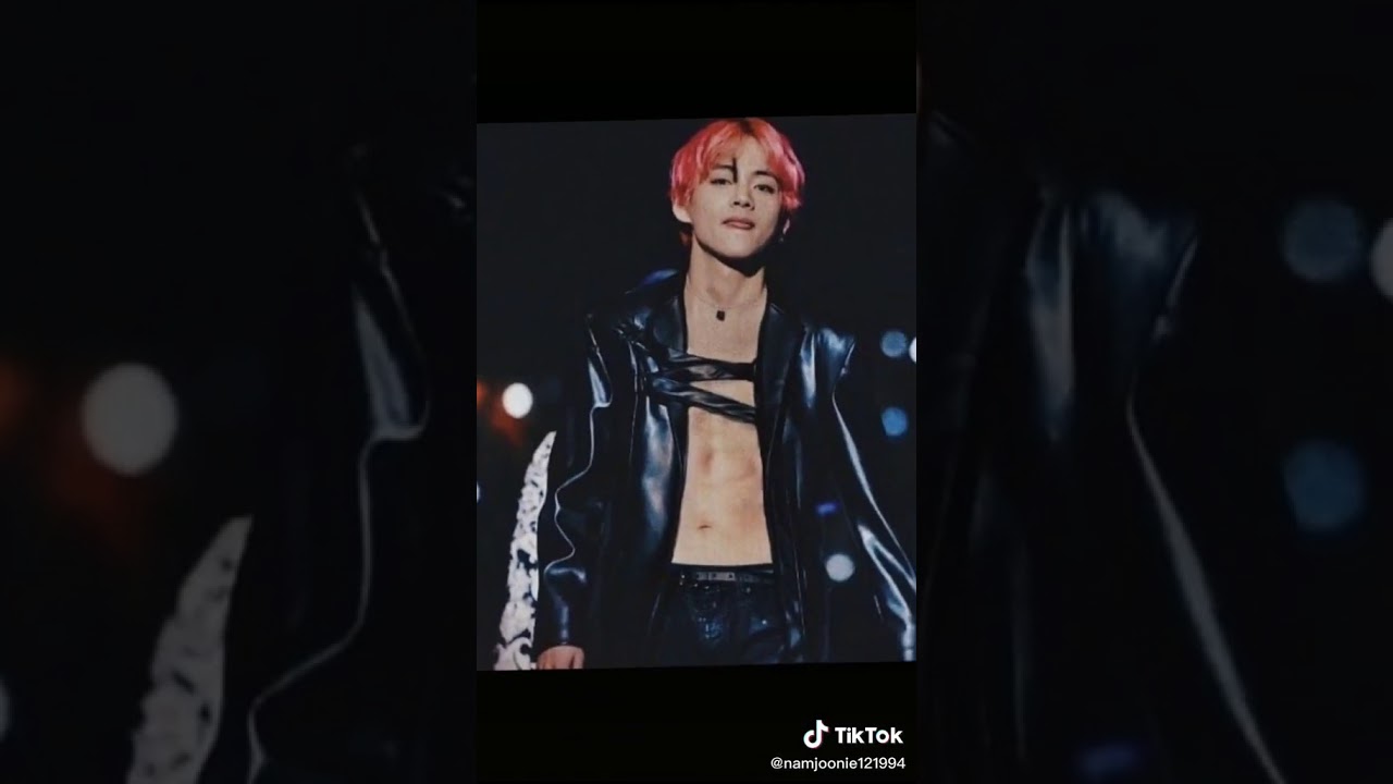 Kim tae hyung abs😉 - YouTube