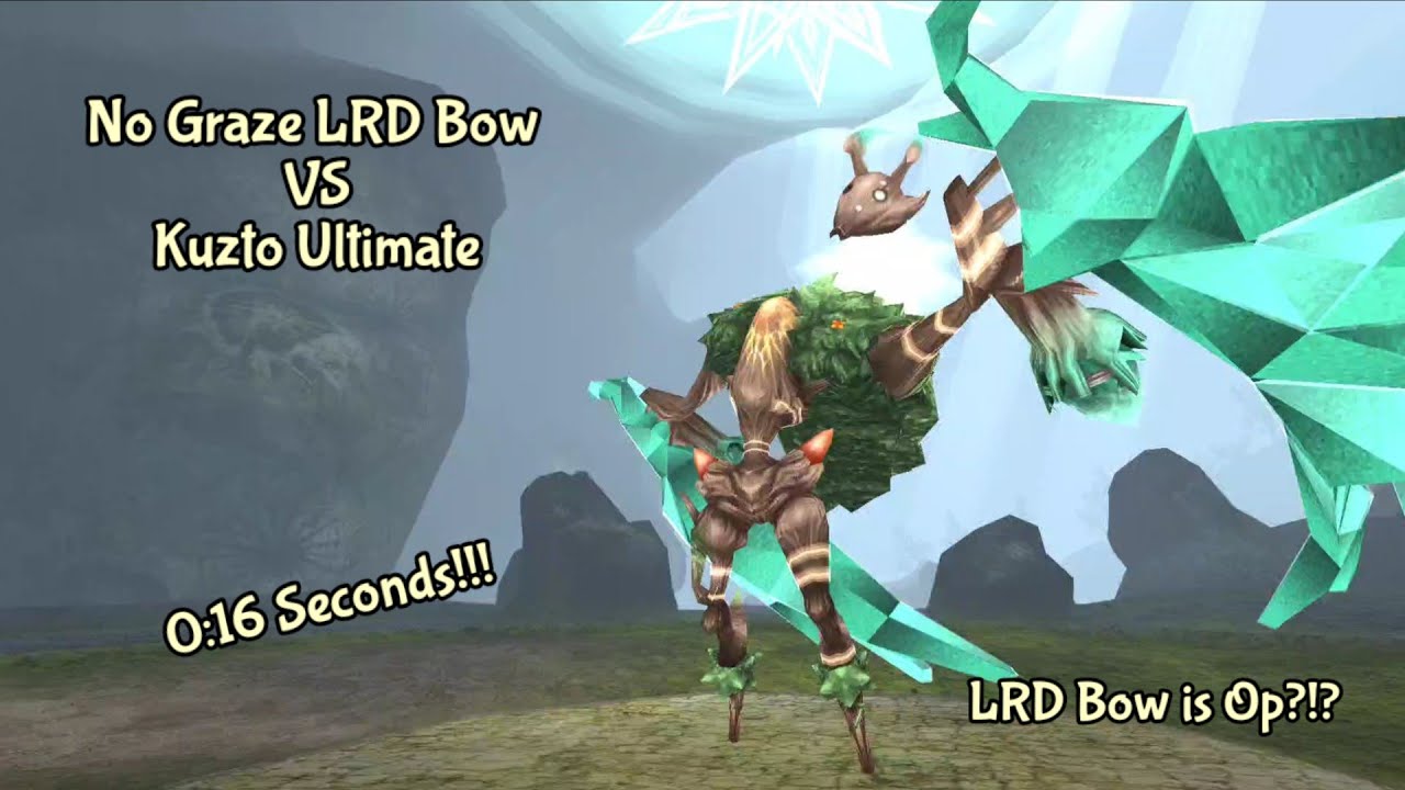 Toram Online - No Graze LRD Bow VS Kuzto Ultimate (0:16) | New Meta for ...