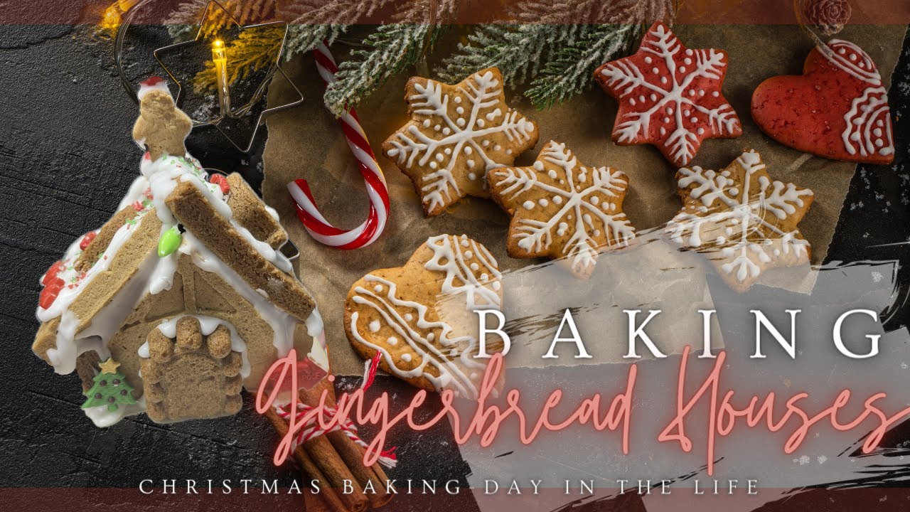 Baking Gingerbread Houses with Scotland-Day in the Life - YouTube