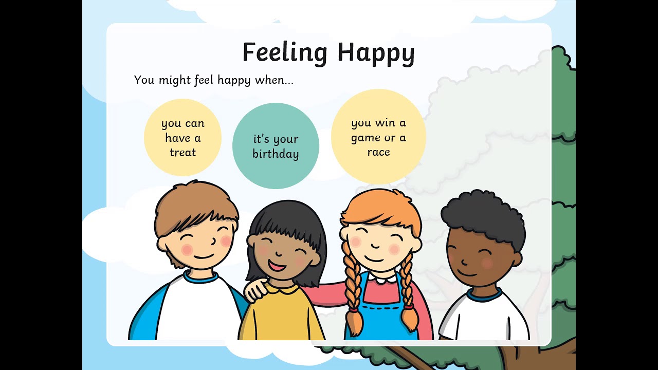 EYFS well being feeling happy - YouTube
