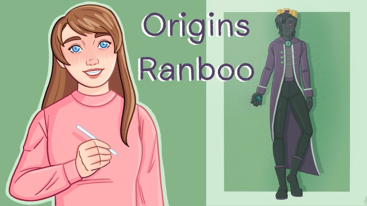 Drawing Full Enderman Ranboo | Origin SMP - YouTube