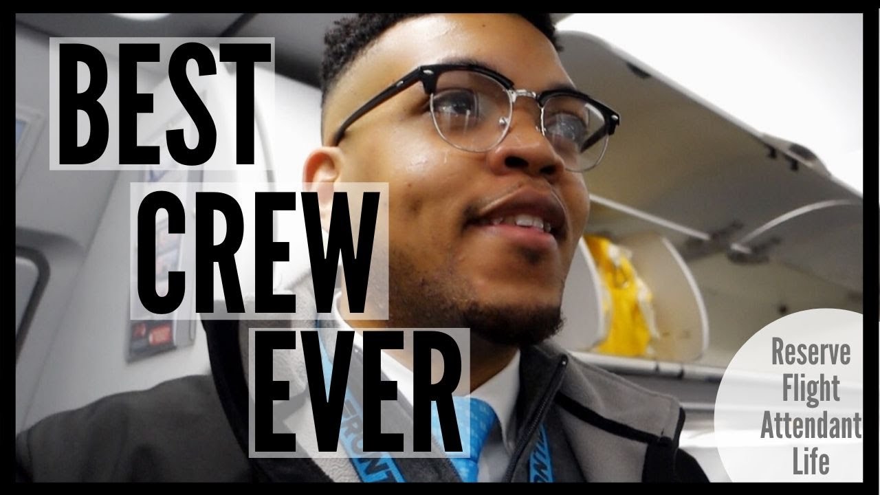 BEST CREW EVER | Reserve Flight Attendant Vlog || FlyWithAGuy - YouTube