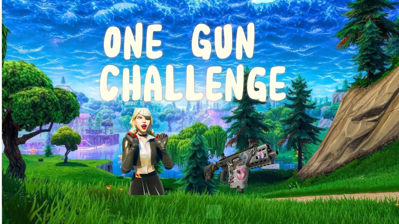 ONE GUN CHALLENGE! - YouTube