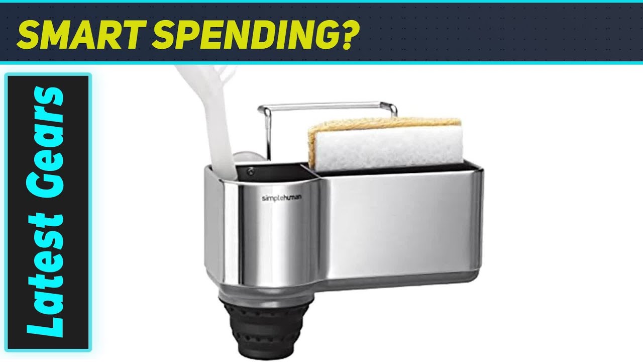 Best Sink Caddy? simplehuman Sponge Holder Test - YouTube