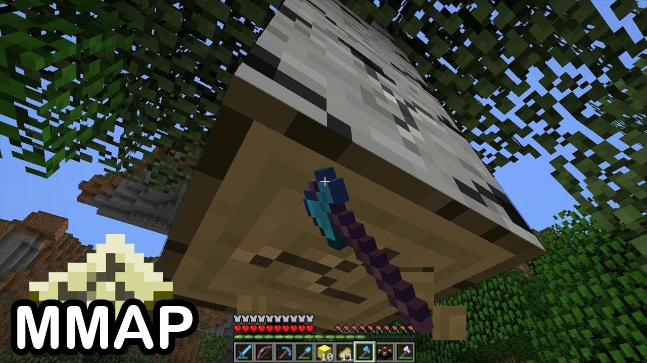 Minecraft: Gathering Wood for the new House (365) - YouTube