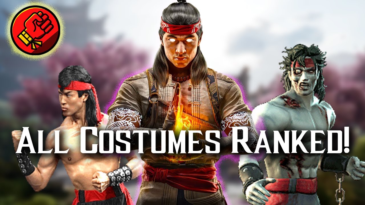 All 27 Liu Kang Costumes Ranked! | Mortal Kombat Ranking - YouTube