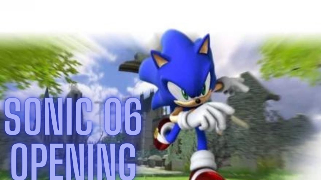 Sonic 06 Opening in an anime format - YouTube
