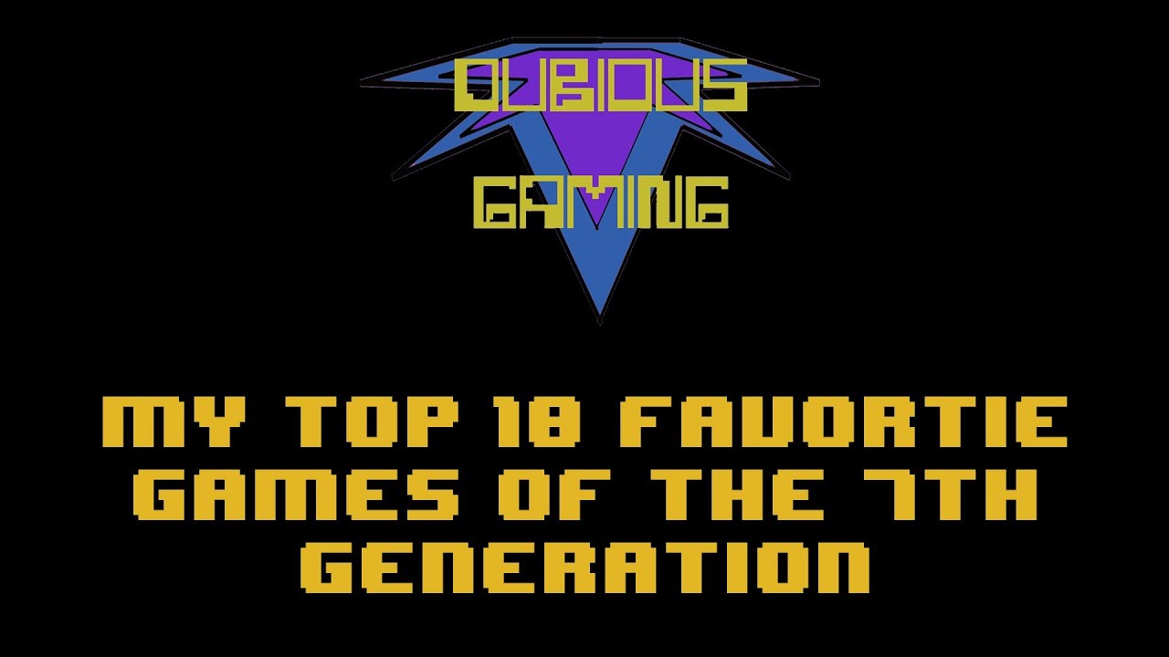 Top 10 Games of the 7th Generation (XB360 , PC) - Dubious Gaming - YouTube