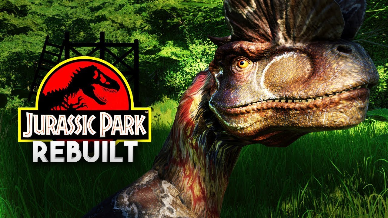 Jurassic Park Dilophosaurus Paddock