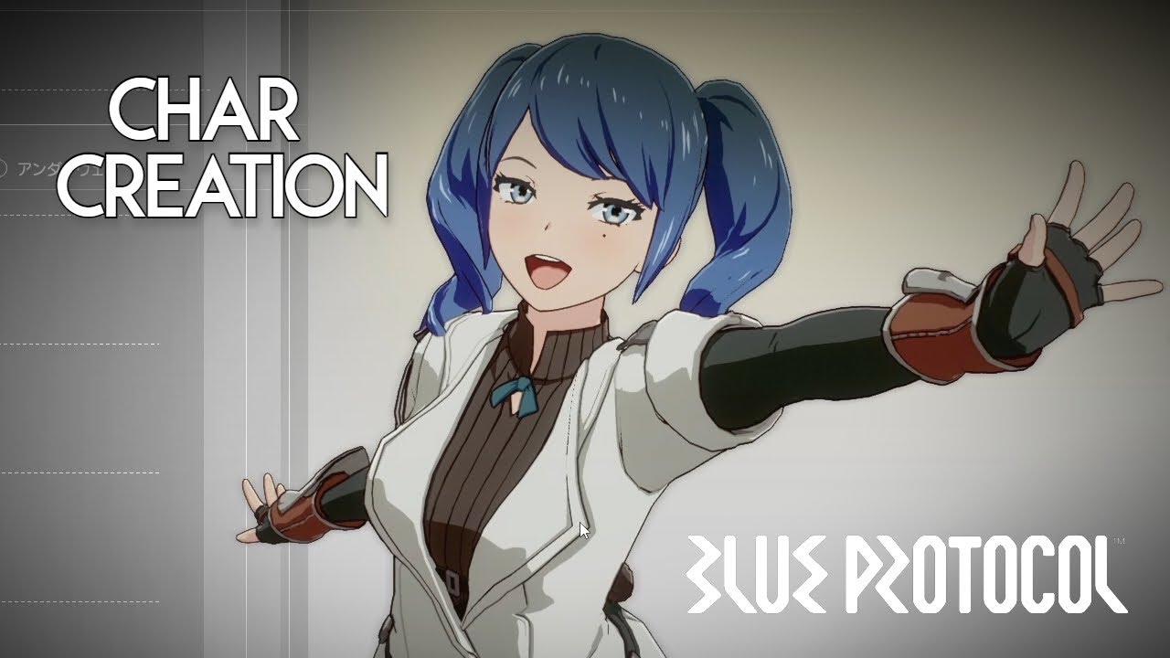 Blue Protocol - Character Creation (2x Speed) - YouTube