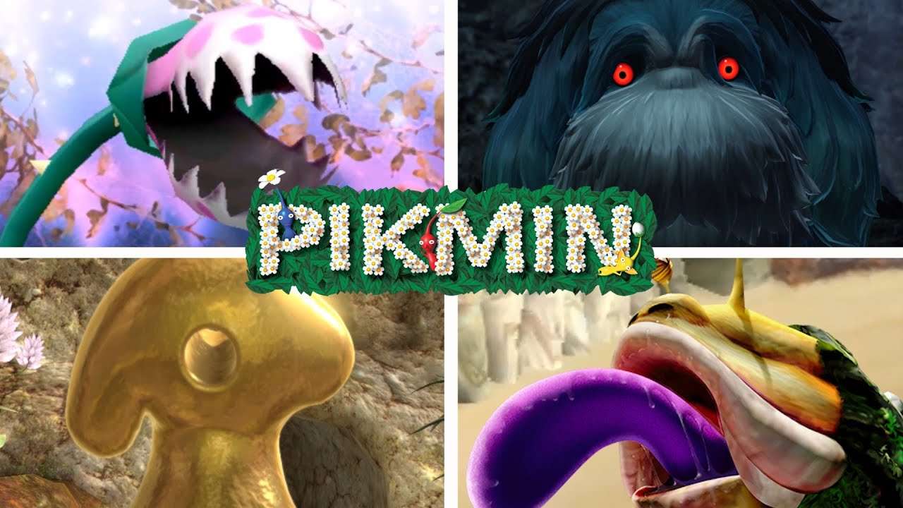Evolution of Final Bosses in Pikmin Series (2001-2023) - YouTube