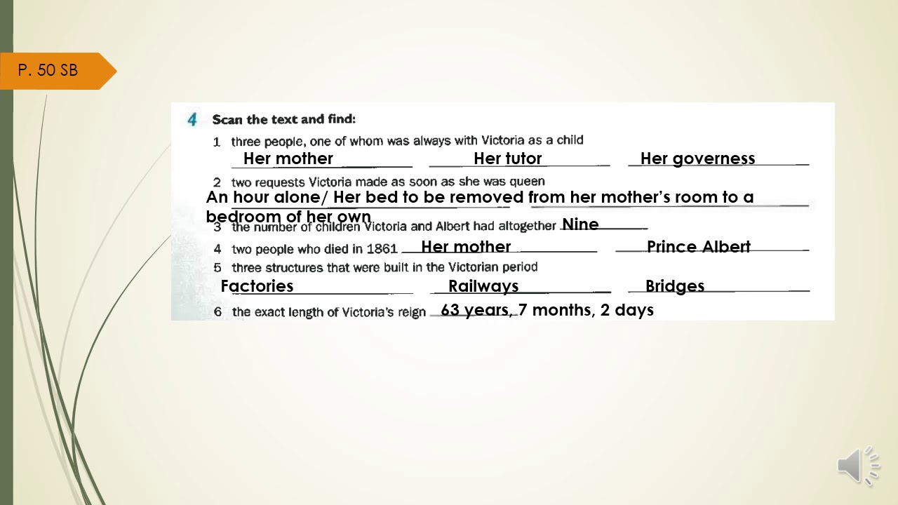 Reading comprehension. U5 seventh grade - YouTube