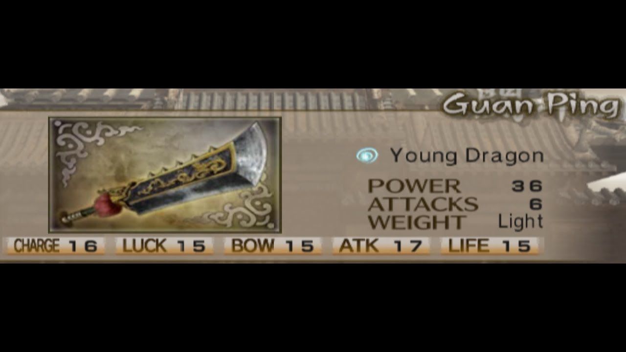 Dynasty Warriors Xtreme Legends 5 (Special Weapons Guan Ping) - YouTube
