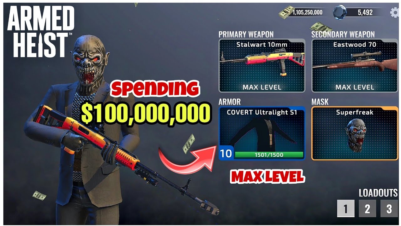 Max Level Covert Utralight S1 Upgrade| Armed Heist - YouTube