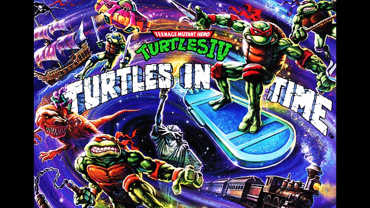 LIVE - Super Nintendo - 1991 Teenage Mutant Ninja Turtles IV: Turtles ...
