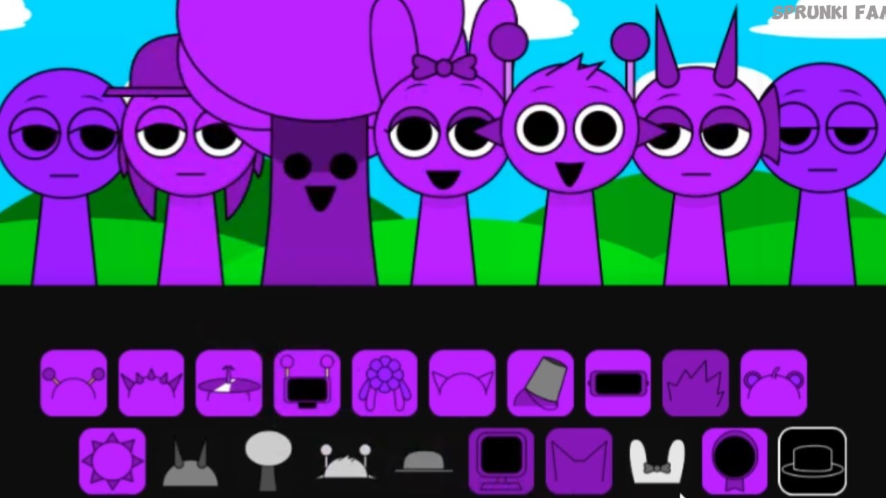 Incredibox Sprunki - Spurple Mod (All Characters) - YouTube
