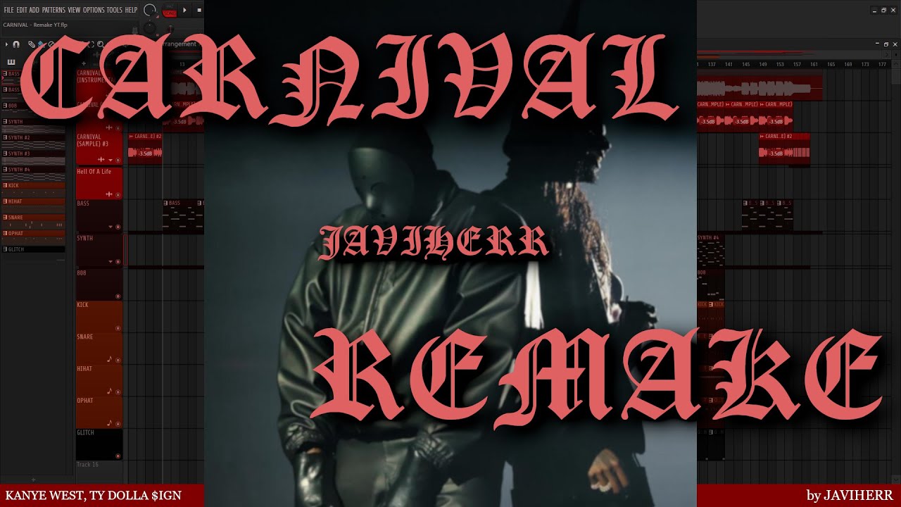 CARNIVAL REMAKE | Kanye West, Ty Dolla $ign feat. Playboi Carti & Rich ...