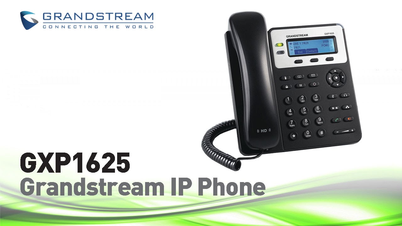 Grandstream GXP1620 and GXP1625 Small Business IP Phones - YouTube