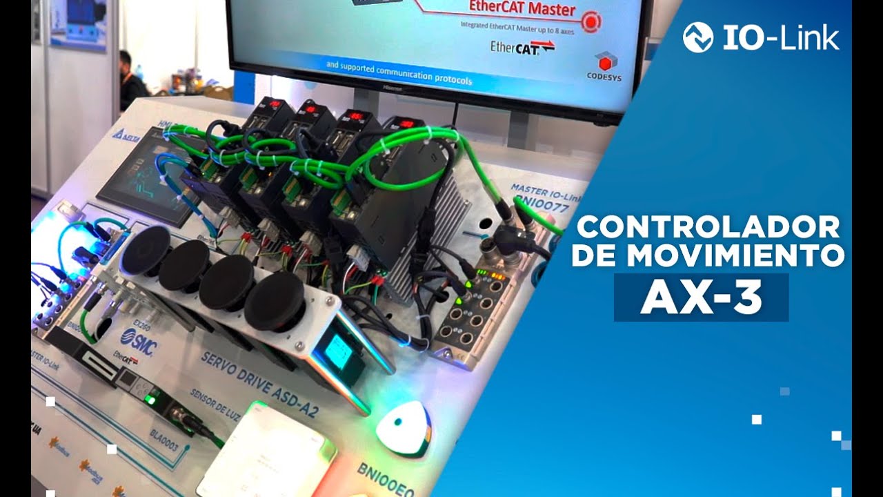 💡 Demo Delta | Controlador de Movimiento AX-3 | IAS Automation - YouTube