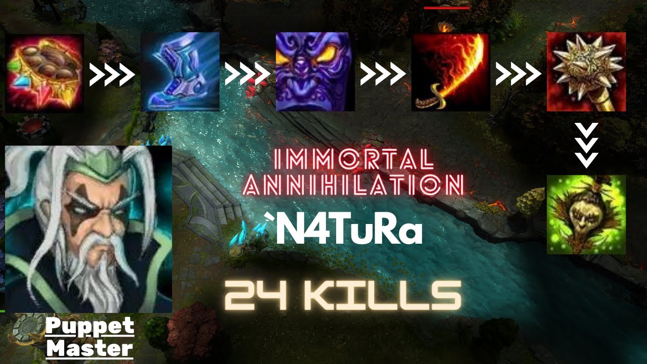 HoN Mid Wars Puppet Master `N4TuRa Heroes of Newerth - YouTube