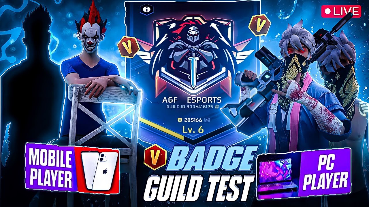 🔴[Live] FF LIVE ROOM GIVEAWAY🤯 GUILD TEST🎯|| ID REACTION🤯 || LIVE ...