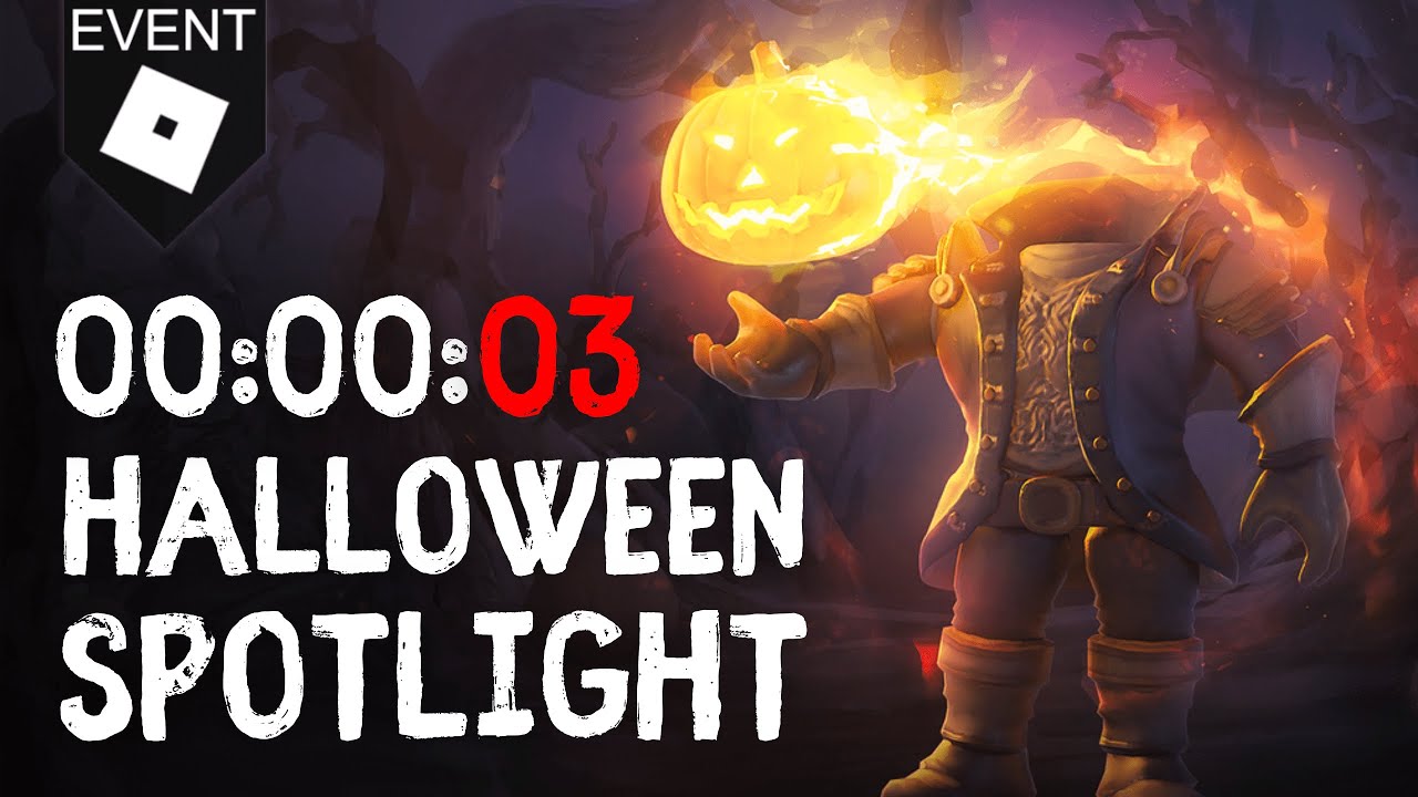 Roblox Halloween Spotlight Event Countdown! - YouTube
