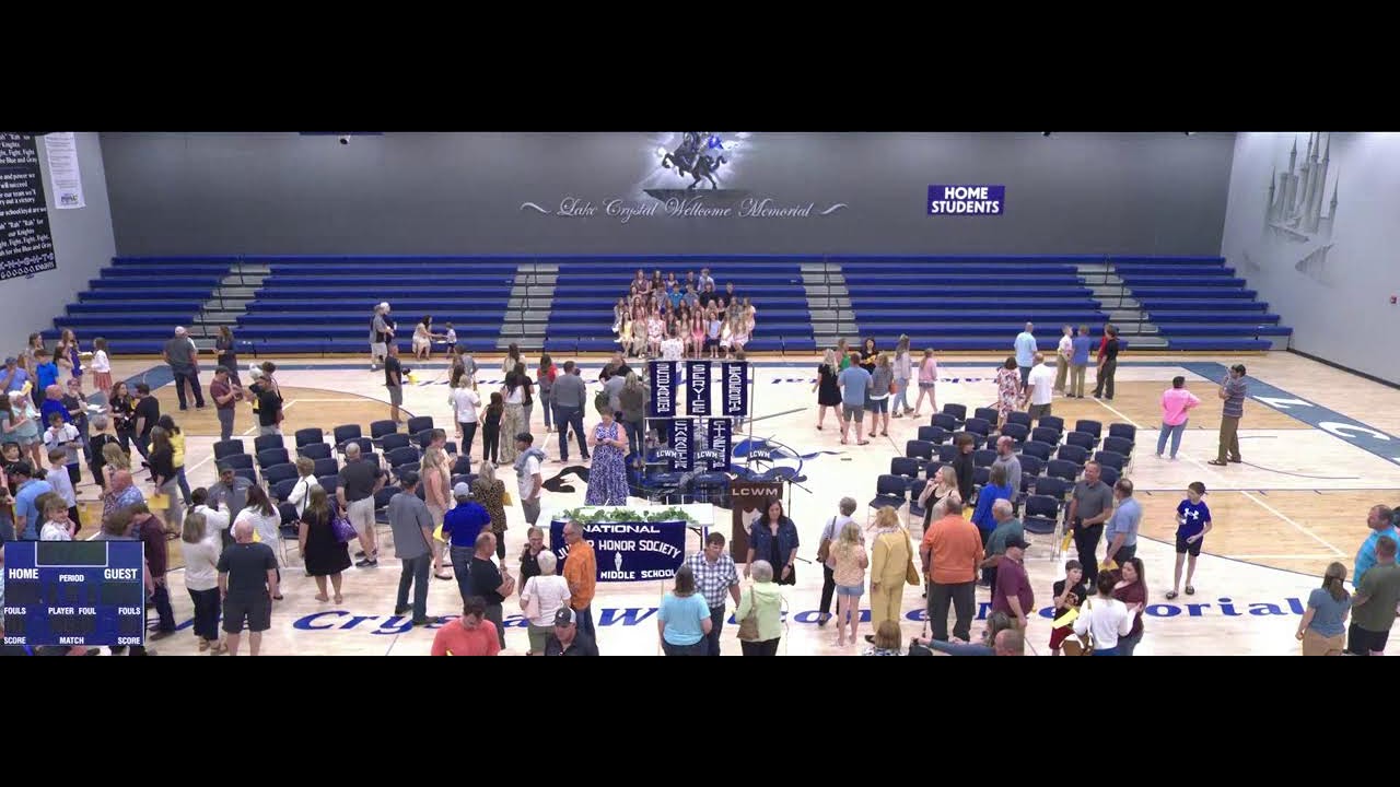 LCWM NJHS Induction Ceremony - YouTube
