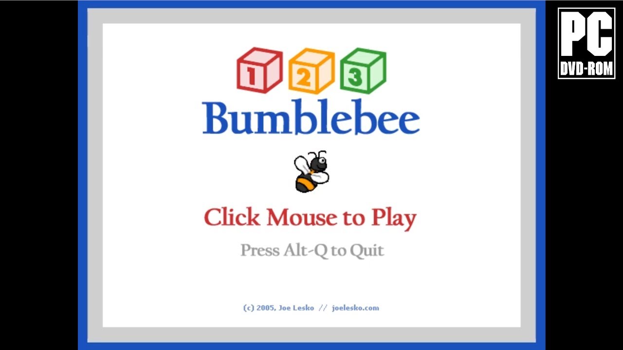 1-2-3 Bumblebee | PC (Computer) | GAMEPLAY - YouTube