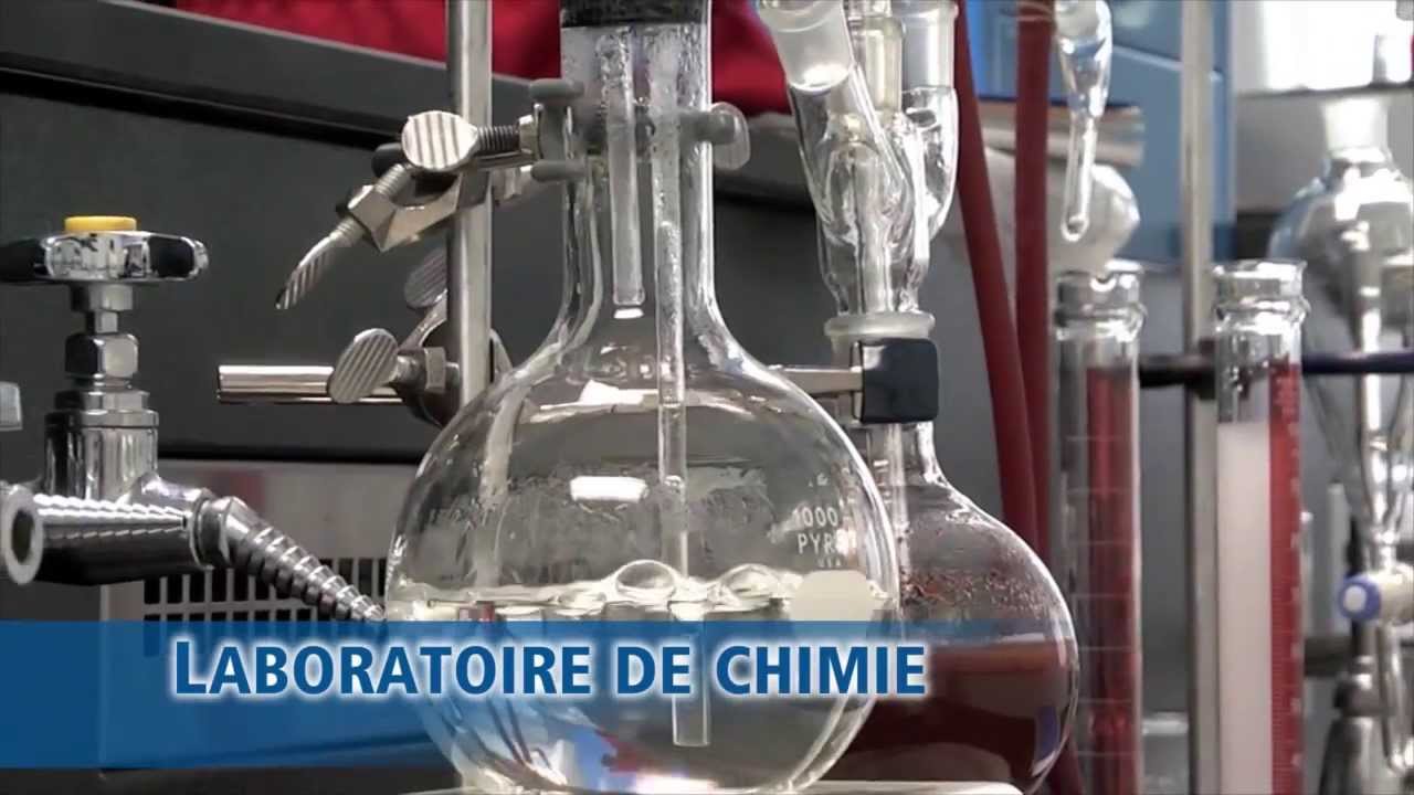 Laboratoire de chimie au Cégep de Sainte-Foy - YouTube