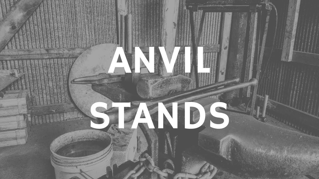 The Best Anvil Stands We've Found (Made) - YouTube