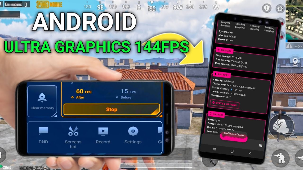 Unlock 120fps Android Ultra Graphics 144FPS No-Root 100% Working | Max FPS Fix Lag - No Root ...