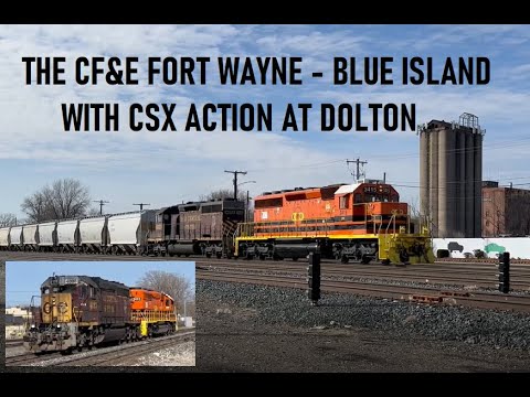 CFE with CSX action at Dolton - YouTube