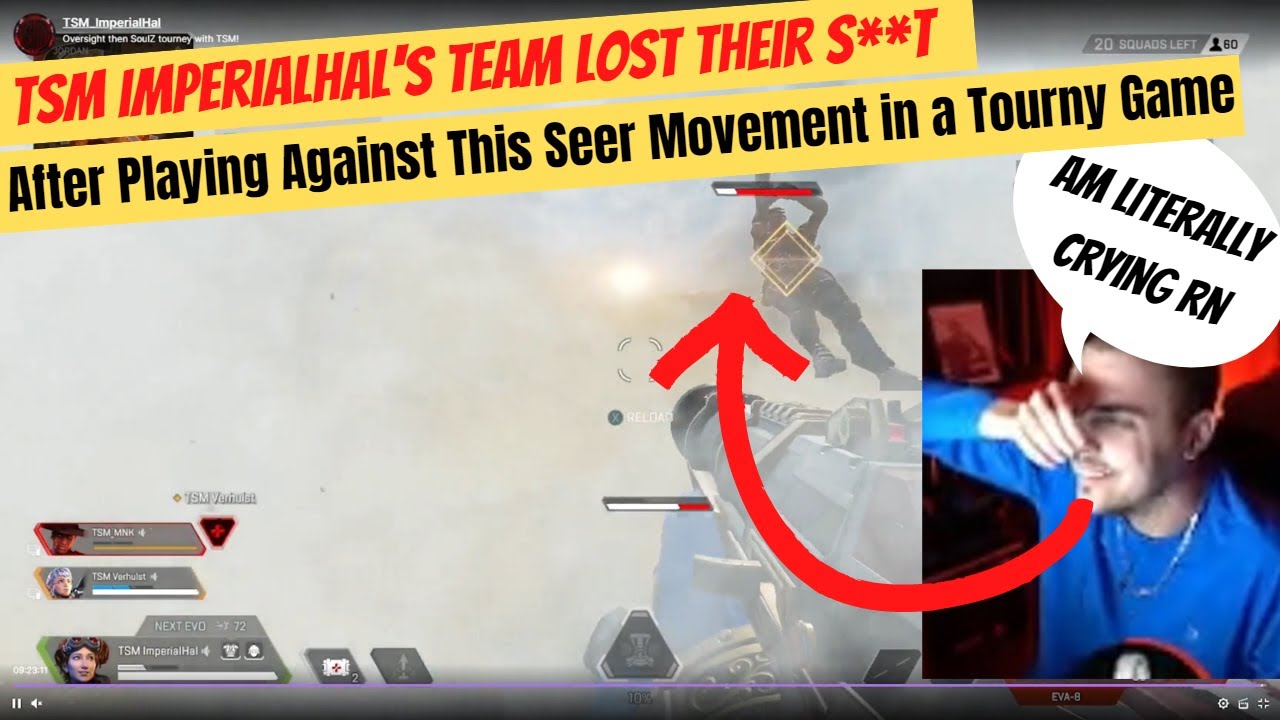 TSM imperialHAL Team lost their s**T🤣 Playing Against This Seer #apex # ...