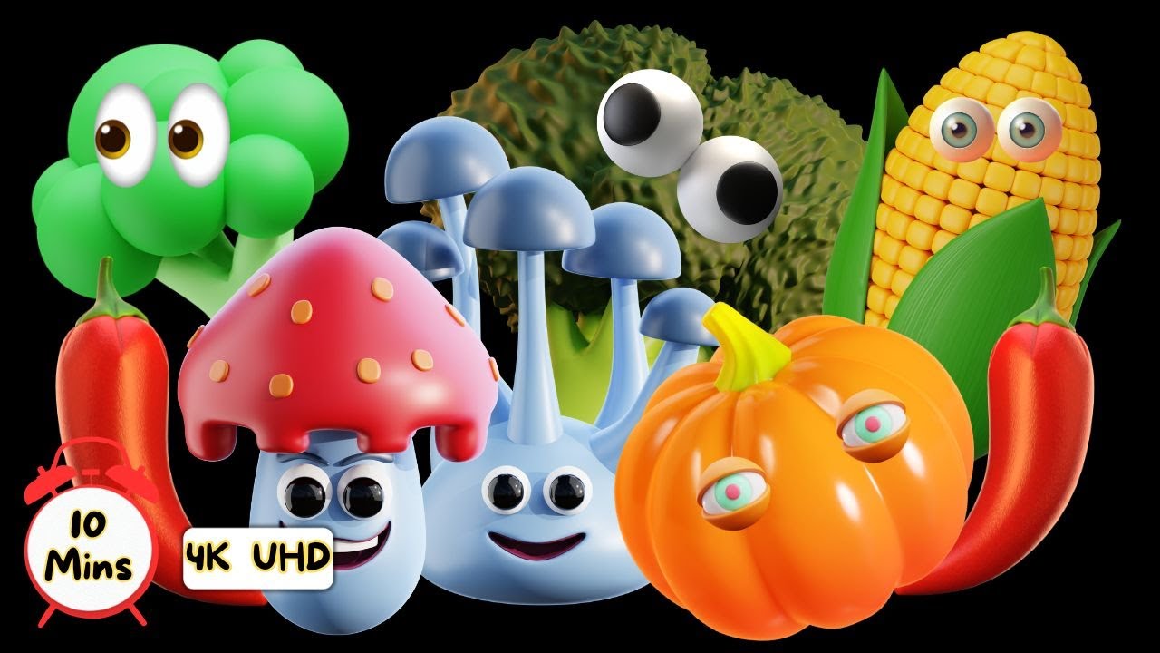 Baby Bliss Sensory | Mushroom Soup | Fruit & Vegetable Bonanza - YouTube