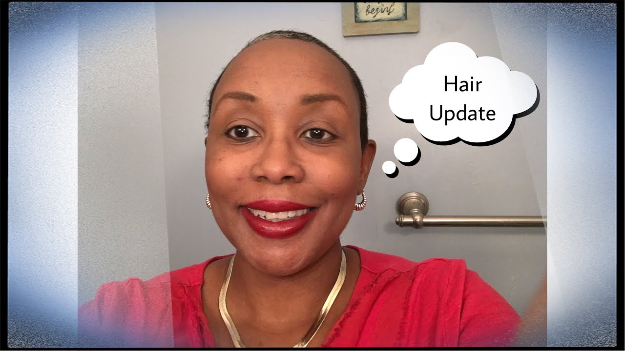 2020 Hair update growing out a shaved head - YouTube