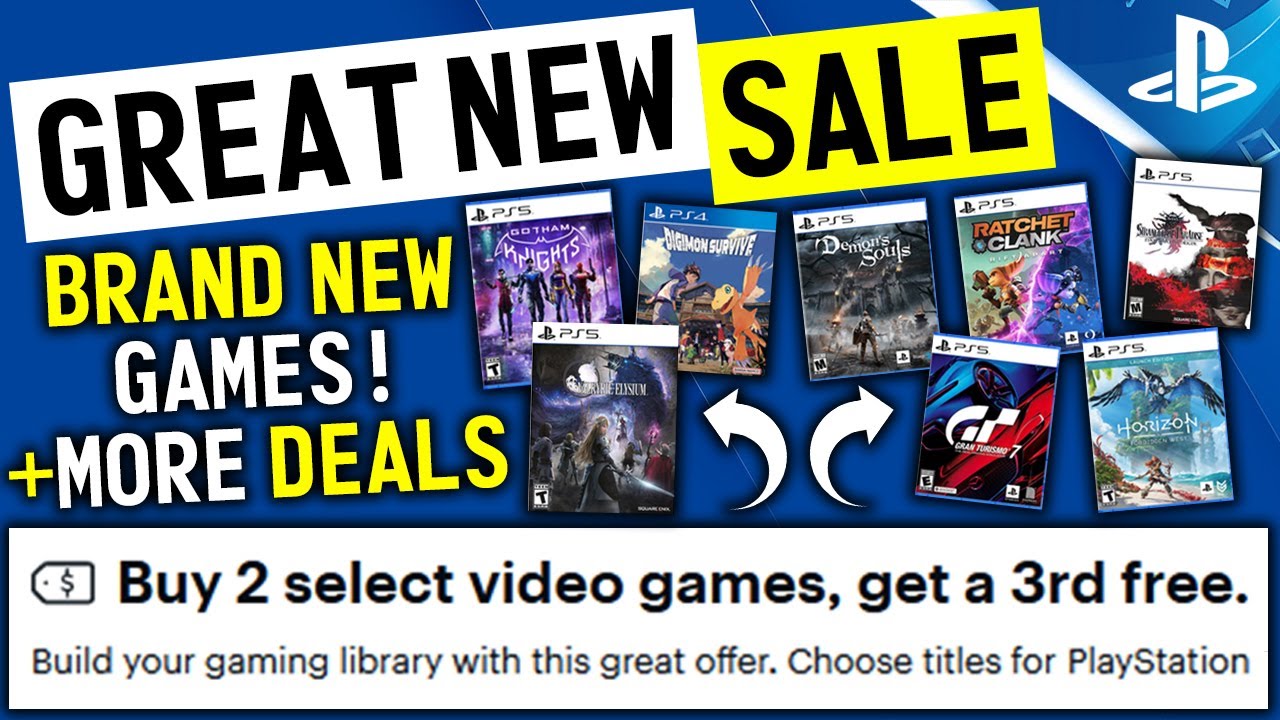 Awesome NEW Sale Live Now! Buy 2 Get 1 Free PS4/PS5 DEALS on NEW Games ...