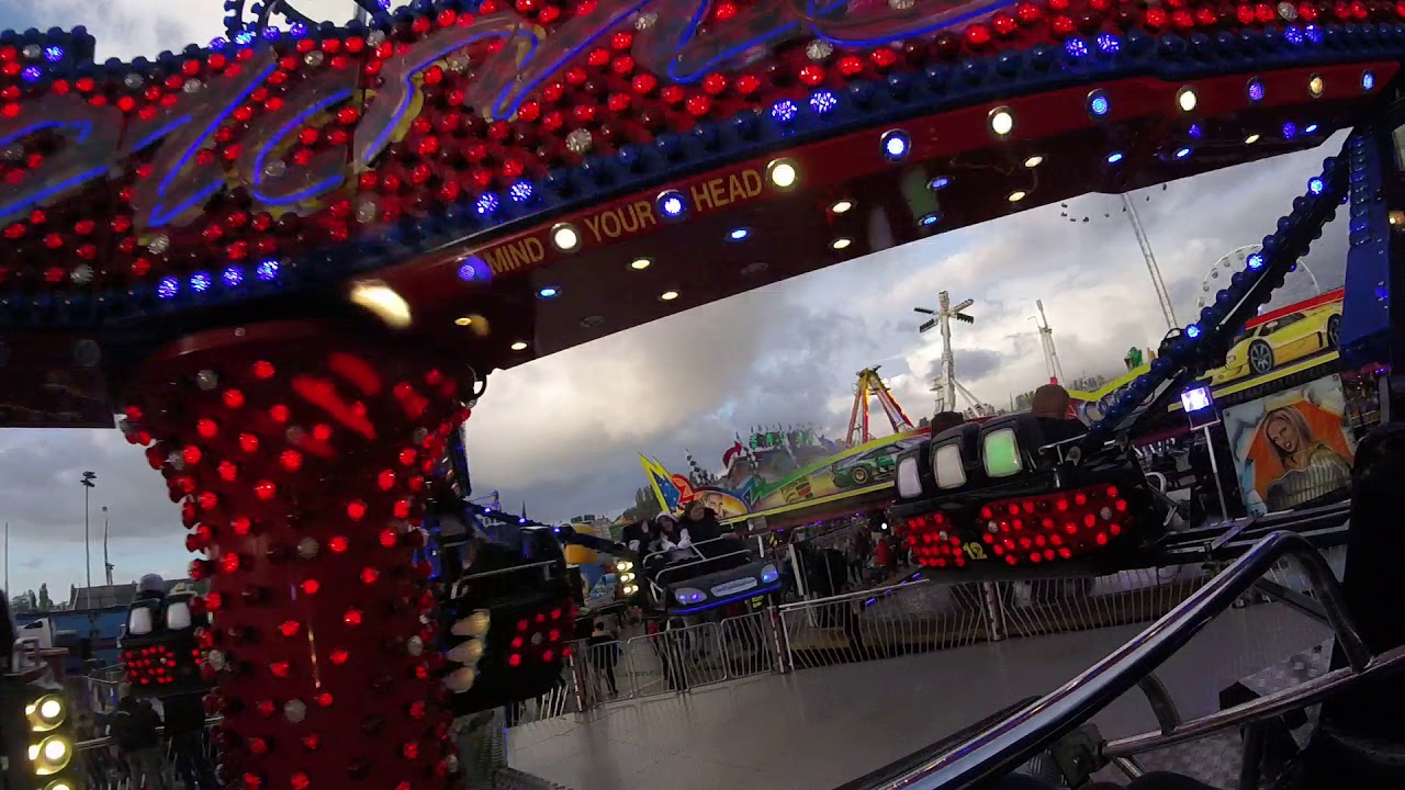 Billy crows cyclone on ride hull fair 2018 - YouTube
