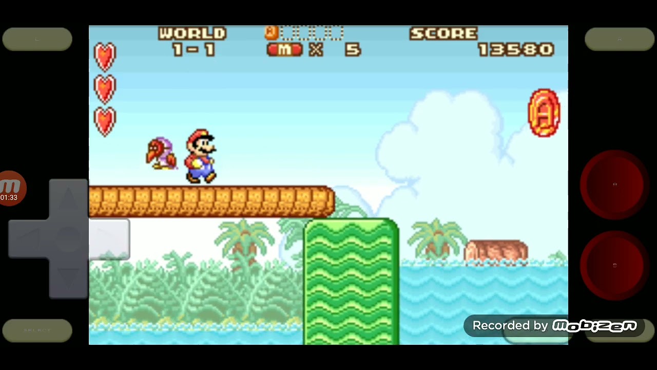 super Mario advance 2001 gameplay - YouTube