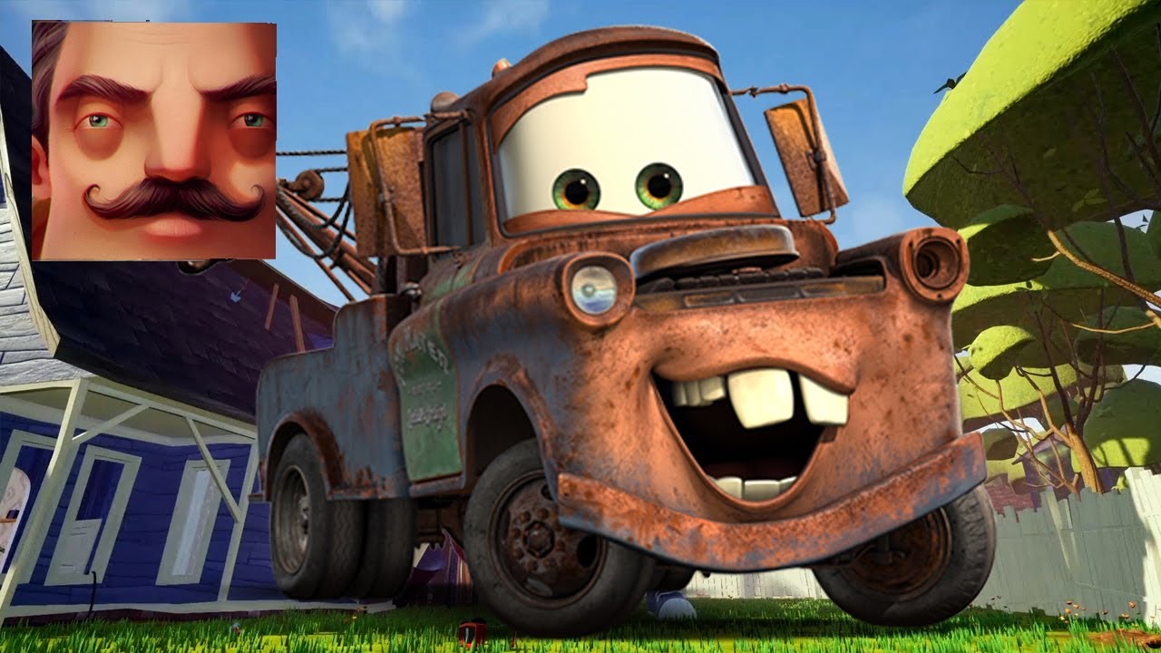 Hello Neighbor - My New Neighbor Cars Big Mater Act 2 Hole Gameplay ...
