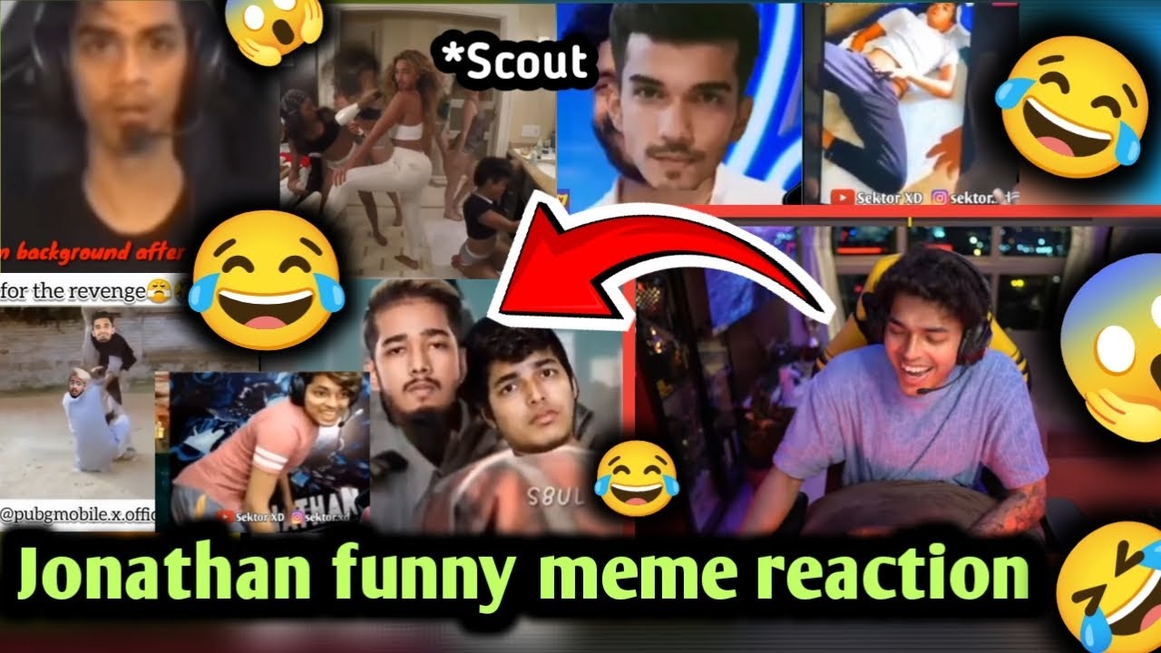 🏆Jonathan funny meme reaction💛🚀😂| Scout,rega,mavi memes😂 #oldisgold ...