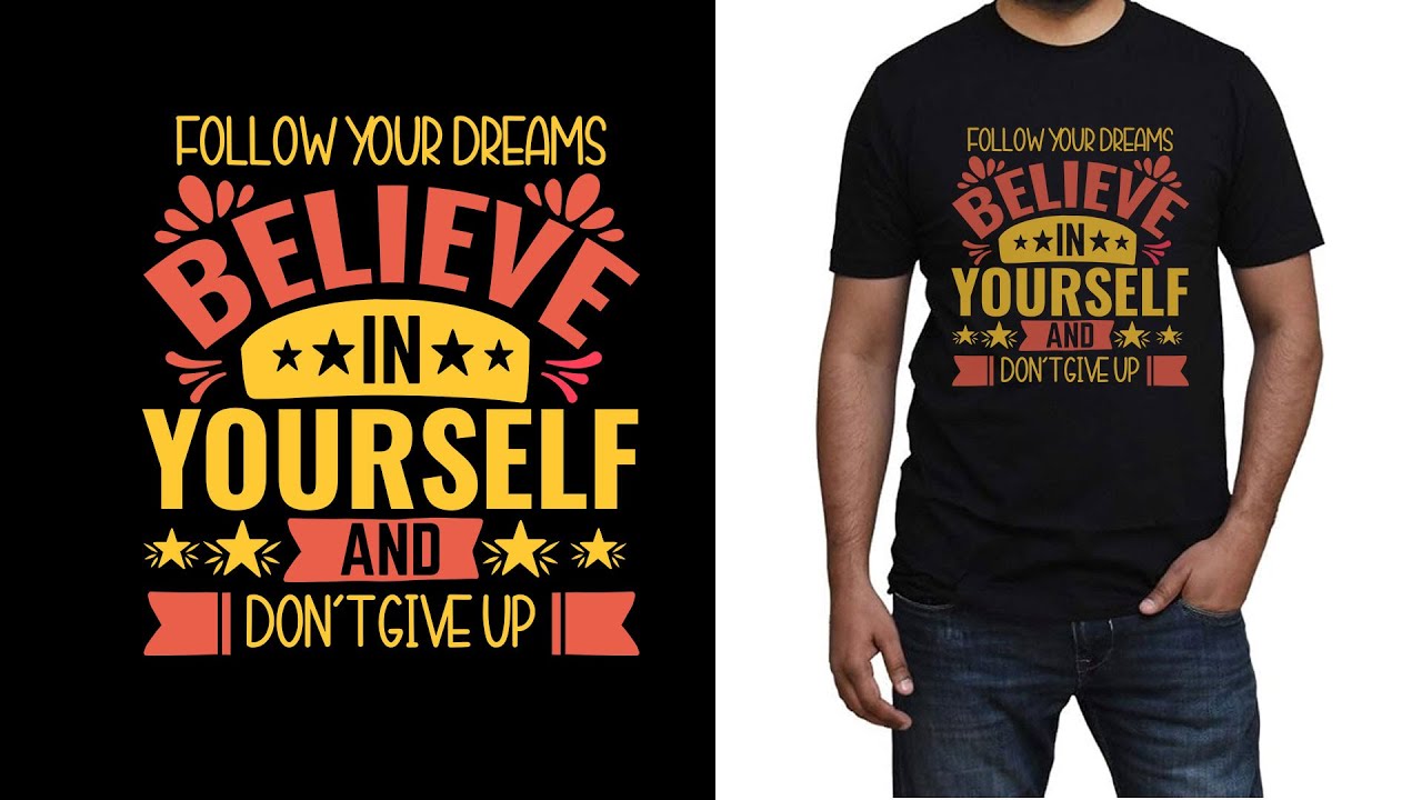 Basic T-shirt Design || Design Hub - YouTube